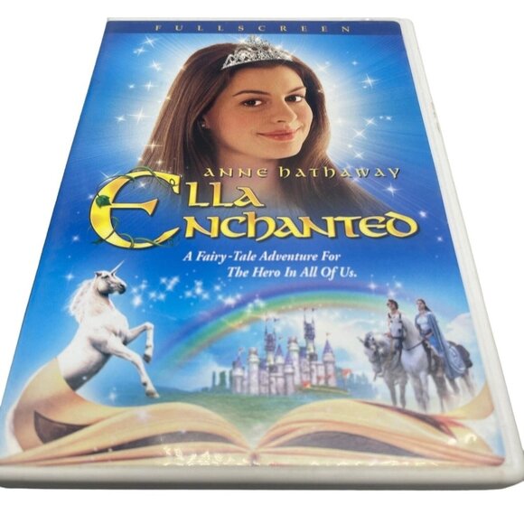 Anne Hathaway Miramax | Media | Ella Enchanted Dvd Miramax Rated Pg 96 ...
